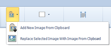 Insert Tool Button Tab